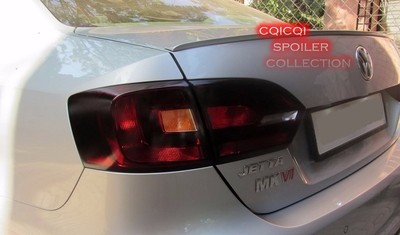 Painted Trunk Lip Spoiler For 11-17 VW JETTA MK6 Sedan color: LD7X gray ...