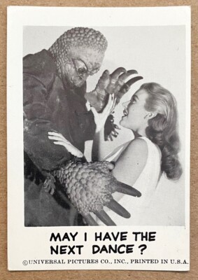 Spook Stories Card 1961 Universal Monster Horror #32 VG Condition | eBay