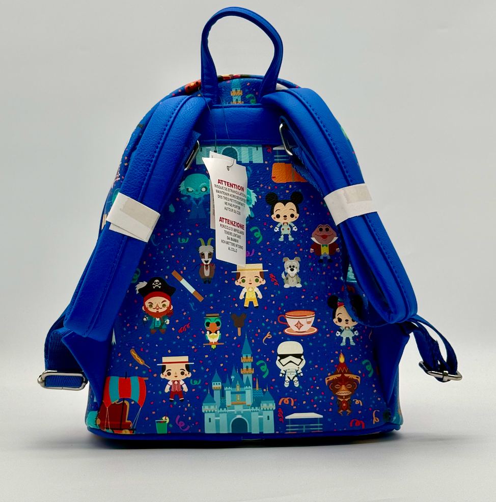 NWT Walt Disney World Blue Loungefly Mini Backpack IN HAND!! | eBay