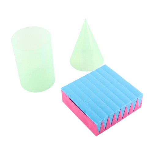 Geometric Shapes Volume Demonstrator Cylindrical Cone Model Teaching ...