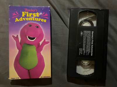 Barney's First Adventure (VHS, 1998) Polygram Video - SUPER RARE - NONE ...