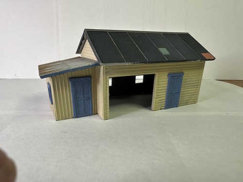 HO Scale Custom Scratch-Built Speeder Shed Built As Shown | eBay