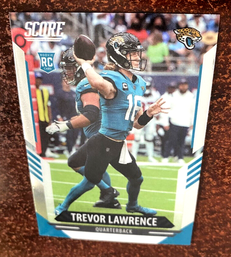 2021 Chronicles Score TREVOR LAWRENCE Rookie Card RC #401 JACKSONVILLE ...