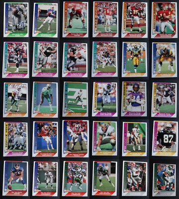 1991 Pacific Football Cards Complete Your Set You U Pick From List 221 ...
