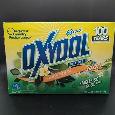 Box Oxydol Smells So Good Powder Laundry Detergent Soap 100oz ...