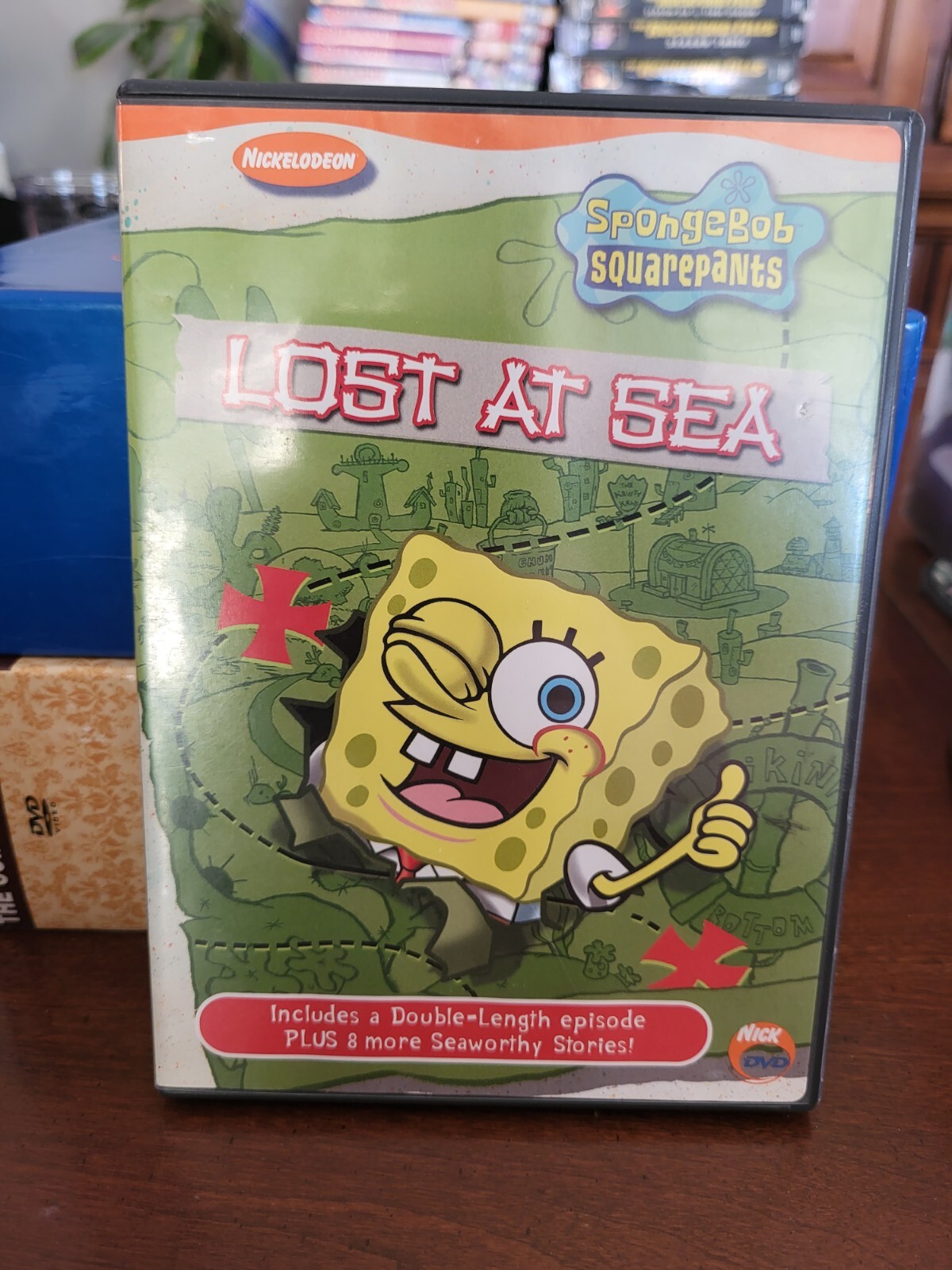 Spongebob Squarepants - Lost at Sea (DVD, 2003, Checkpoint Security Tag) 97368791923 | eBay