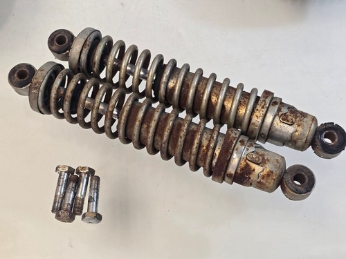 1971 Yamaha RT1 360 Enduro Rear Back Shocks w Mounting Hardware | eBay