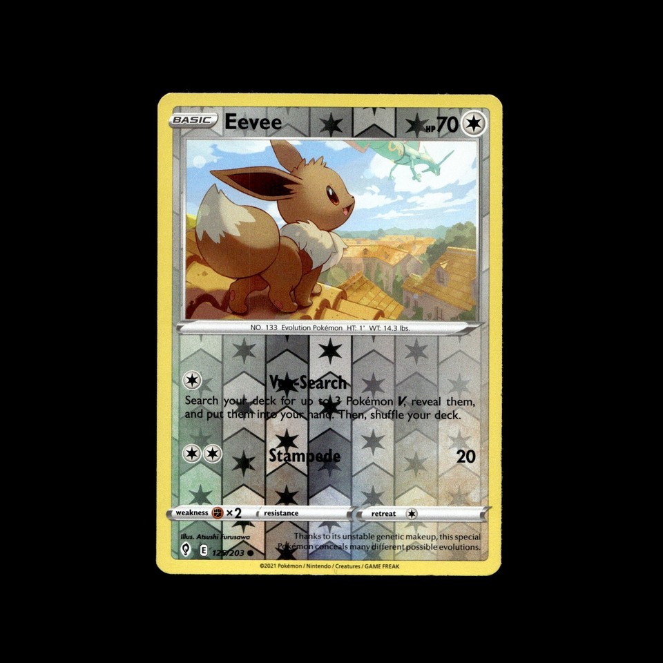Eevee Pokemon Cards! Holo/Reverse Holos Rare Full Art LP/NM Choose Your ...