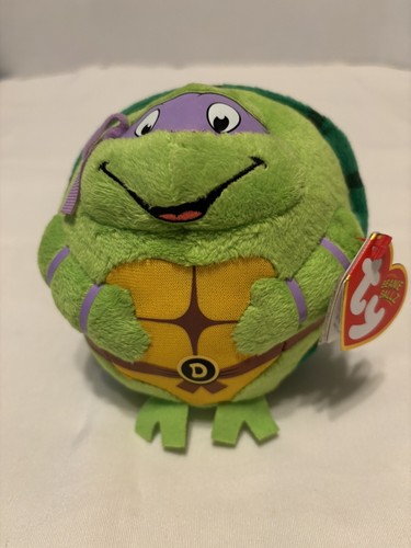 2013 Ty Beanie Babies Ballz Plush 5" Teenage Mutant Ninja Turtle | eBay