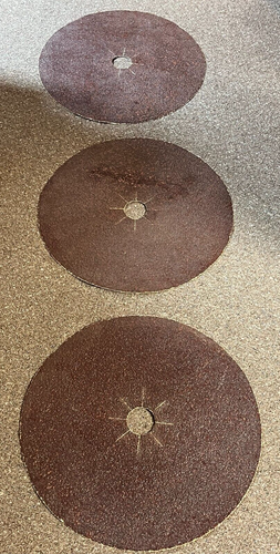 17 INCH SANDING DISKS (3) THREE TOTAL | eBay