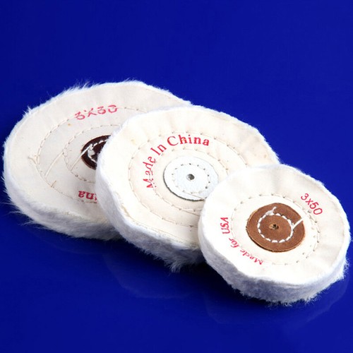3/4/5/6/7/8" Wheels Buffing Polishing Wheel Cotton Lint Cloth Buffing ...