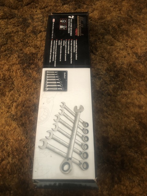 PROTO Blackhawk Bw-1401 7pc Jumbo Ratchet Wrench Set Reversible for ...