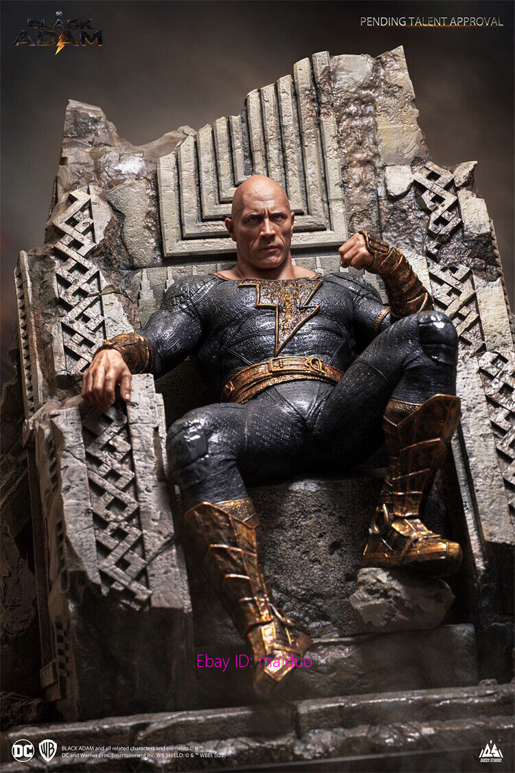 Queen Studio Black Adam Throne Resin Statue Collectibles 62cm 1/4 | eBay