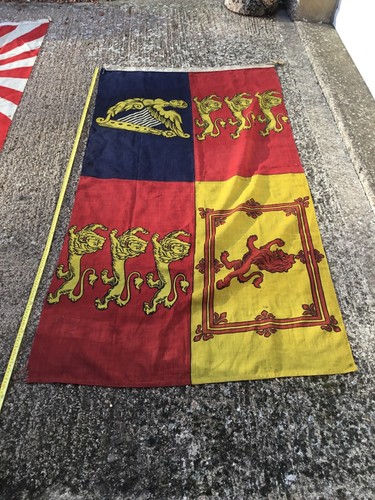 Antique Royal Standard flag | eBay