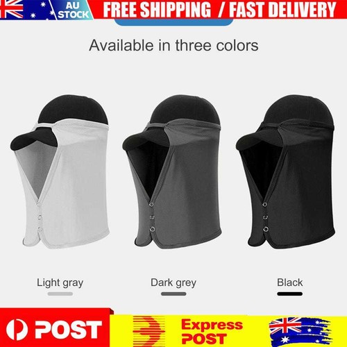 Summer Sunshade Cap Shield Visor Quick-Drying Face Neck Protection ...