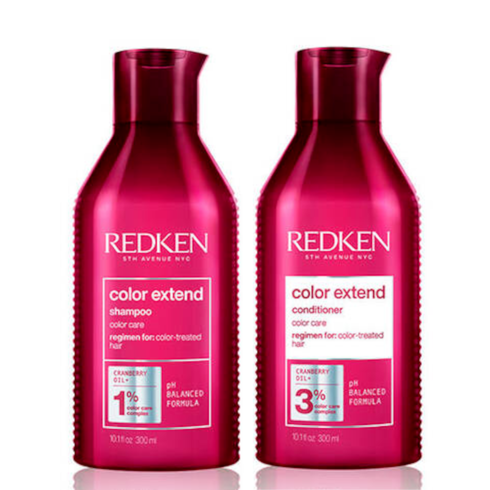 Redken COLOR EXTEND SHAMPOO 10.1 oz & CONDITIONER 10.1 CRANBERRY OIL ...