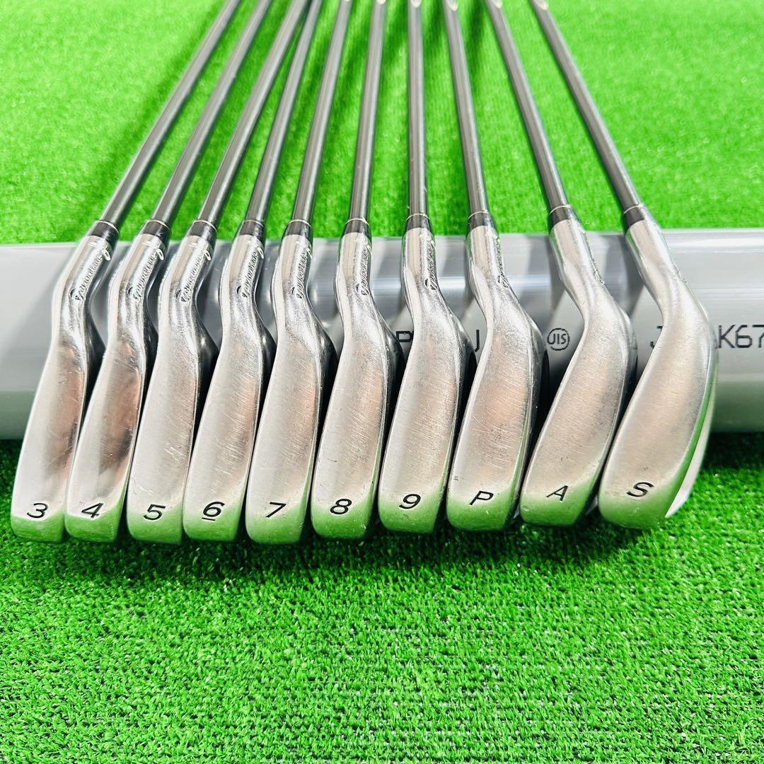 TaylorMade rac Iron Set 10-Piece 3-PW, AW, SW FlexR TM-RAC PLUS | eBay