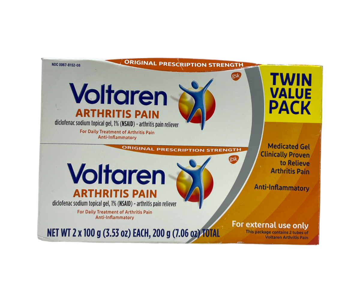 Voltaren Arthritis Pain Topical Gel 2x3.53 oz. - Twin Pack for sale ...