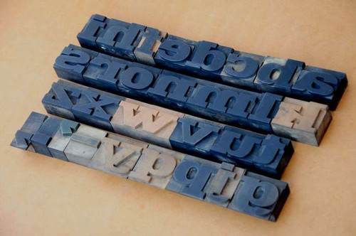 A-Z alphabet 1.77" letterpress wooden printing blocks wood type vintage print | eBay