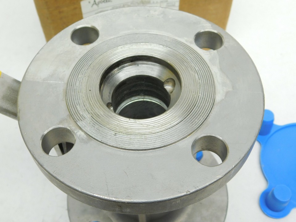 CONBRACO APOLLO 87-108-01 CF8M STAINLESS ANSI 150 FLANGED BALL VALVE ...