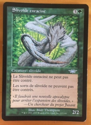 X 1 Slivoïde enraciné / Root Sliver FRENCH Slight Play Legions magic ...