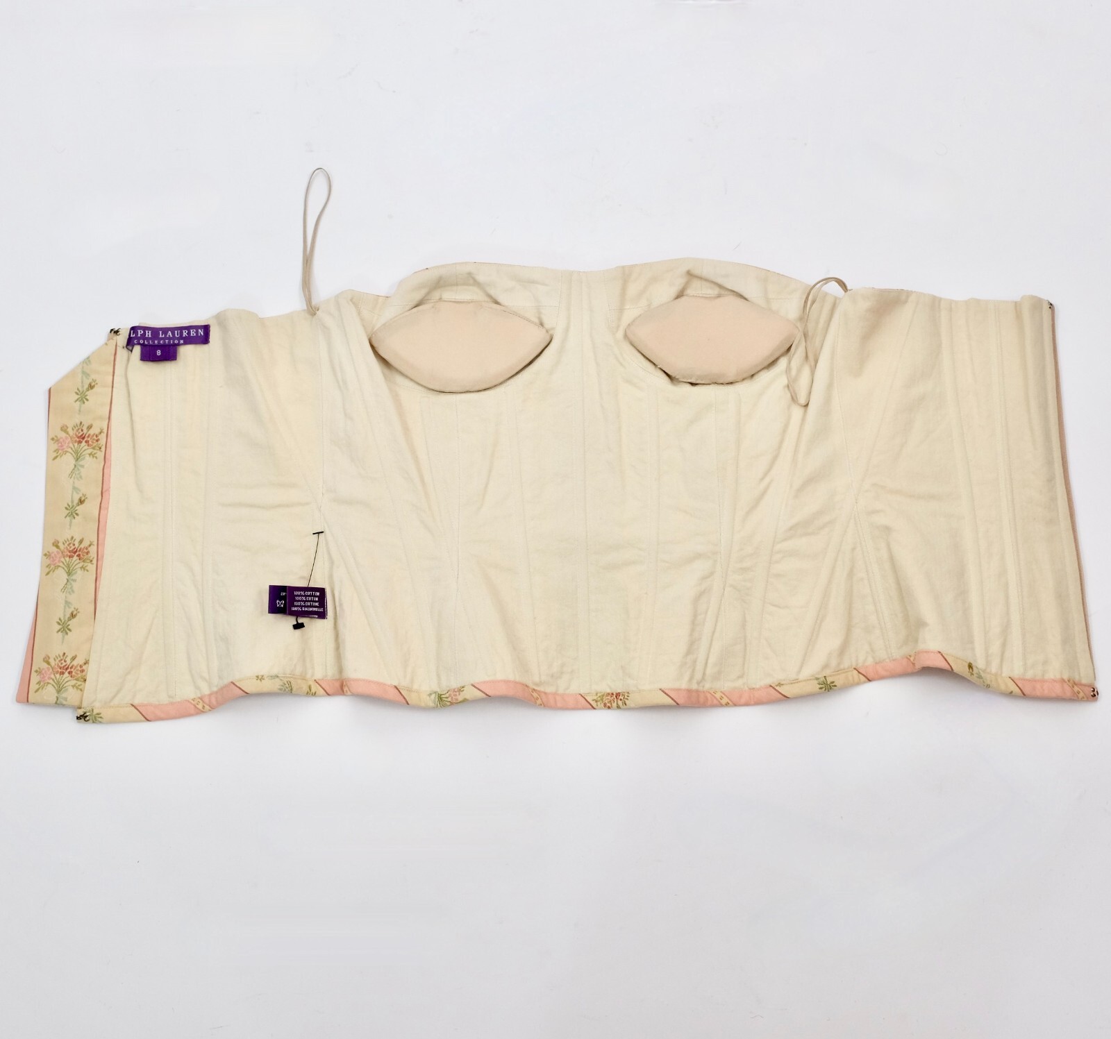 Ralph Lauren Purple Label Collection top XS corset bustier 2003 archive ...