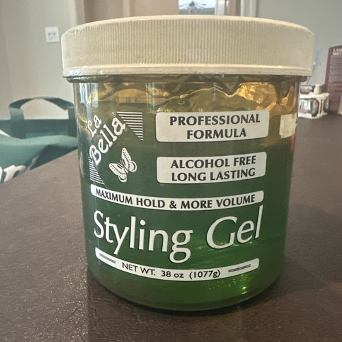 La Bella Max Hold Gel Long Lasting Maximum Hold &Adds More Volume 38 Oz ...