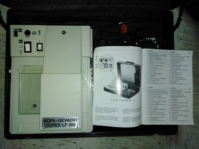 Microfiche Lesegerät AGFA-GEVEART COPEX LF 203 mit Koffer | eBay.de