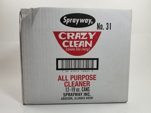 Sprayway Crazy Clean No. 31 All Purpose Spray Cleaner, net wt.19 oz ...