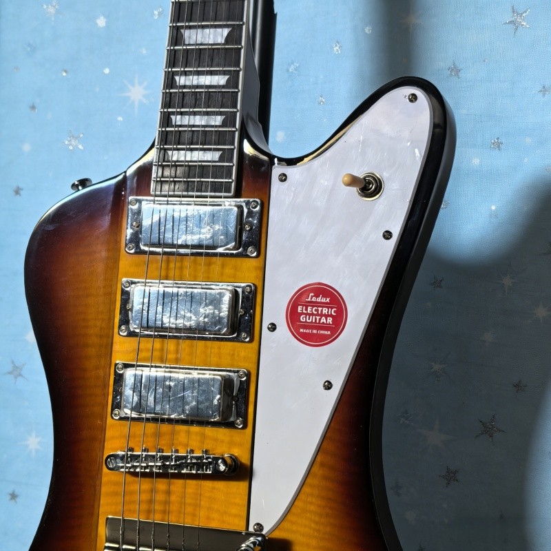 Handmade Firebird Sunburst Solid Electric Guitar Mini Pickup Rosewood ...