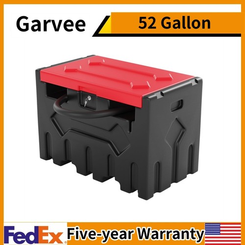 52 Gallon Portable Diesel Fuel Tank With 12V Electric Transfer Pump 10 ...