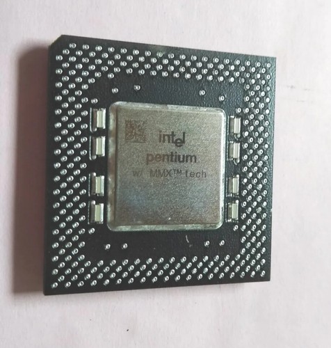 Intel Pentium 200 Mhz MMX Socket 7 CPU SL27J | eBay