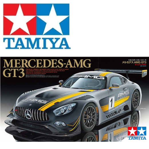 Tamiya 24345 Mercedes-Benz AMG GT3 Race Car 1:24 Scale Kit ...