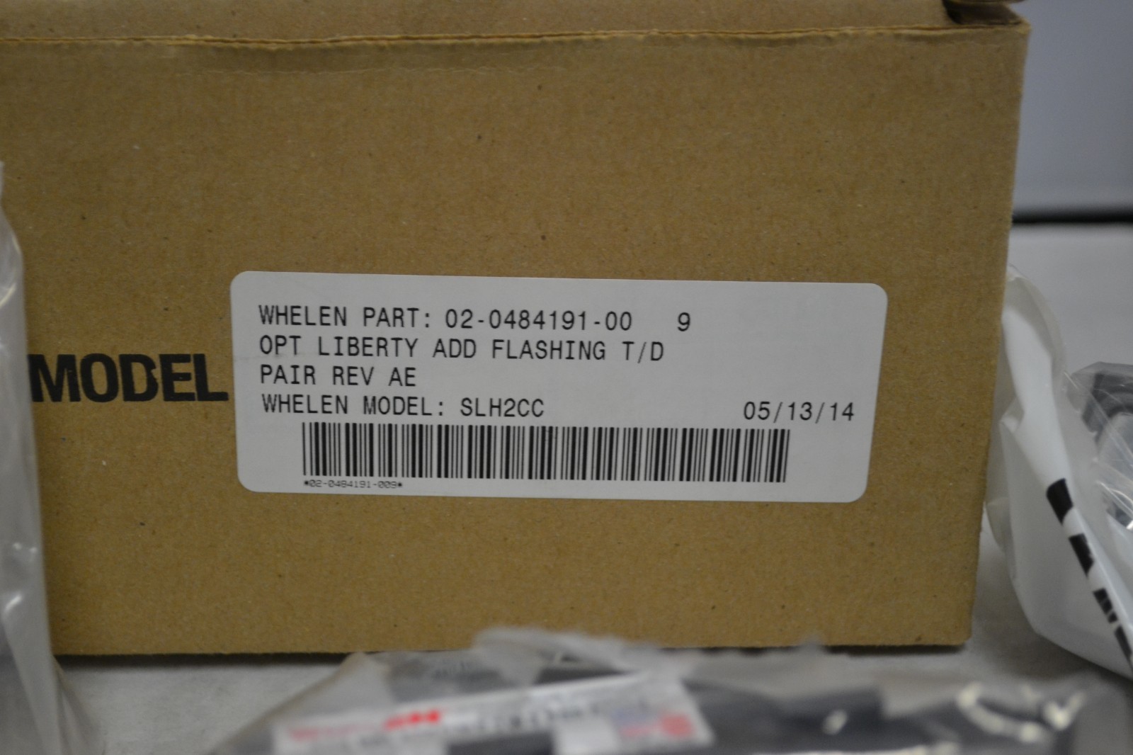 Whelen Two Halogen Flashing Take Down Lights SLH2CC | eBay