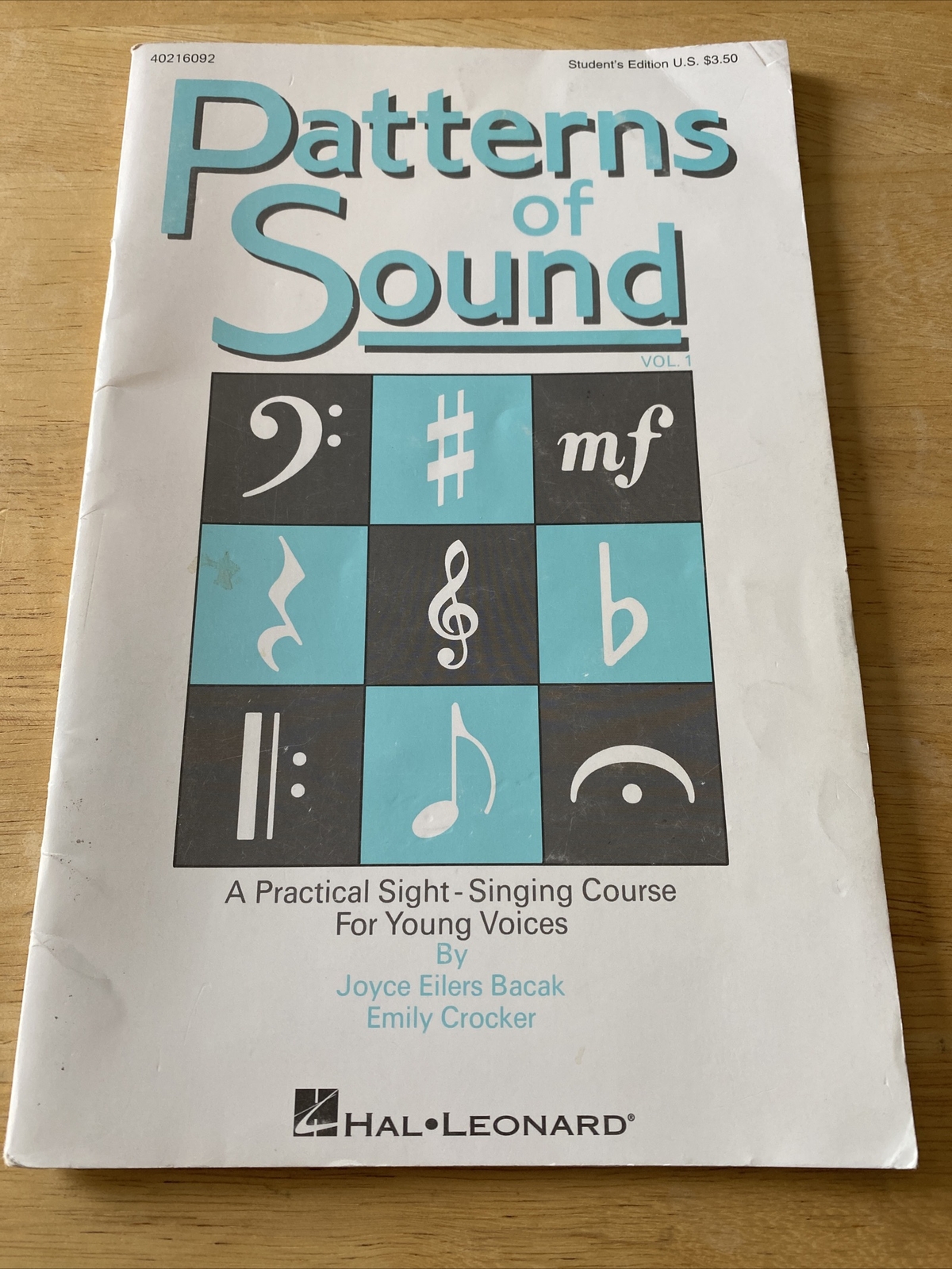 Hal Leonard Patterns Of Sound Vol 1 Student's Edition 73999160925| eBay