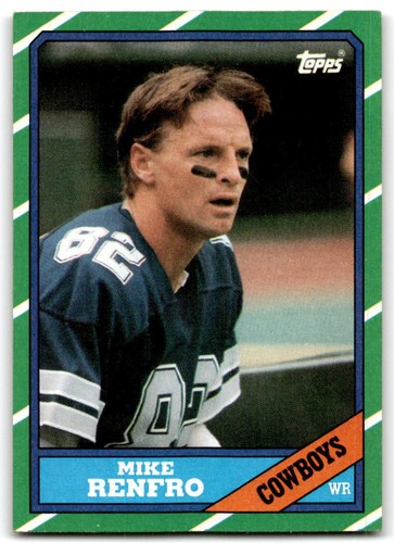 1986 Topps #128 Mike Renfro | eBay