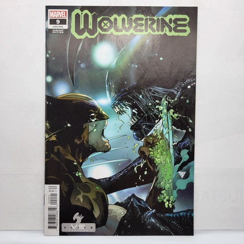 Wolverine Vol 7 #9 Cover B Variant RB Silva Marvel vs Alien Cover 2021 ...