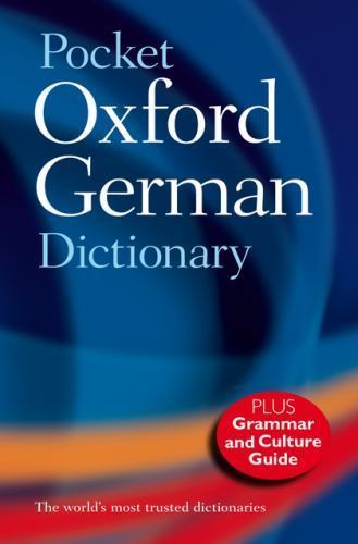 Pocket Oxford German Dictionary by Oxford Dictionaries 9780199547487 ...