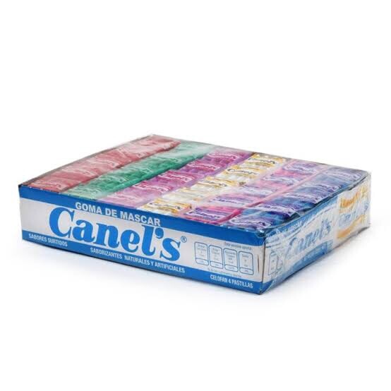 Chicles Canels Original Chewing Gum Mexican Chicles 6 Flavors 30 Pieces ...