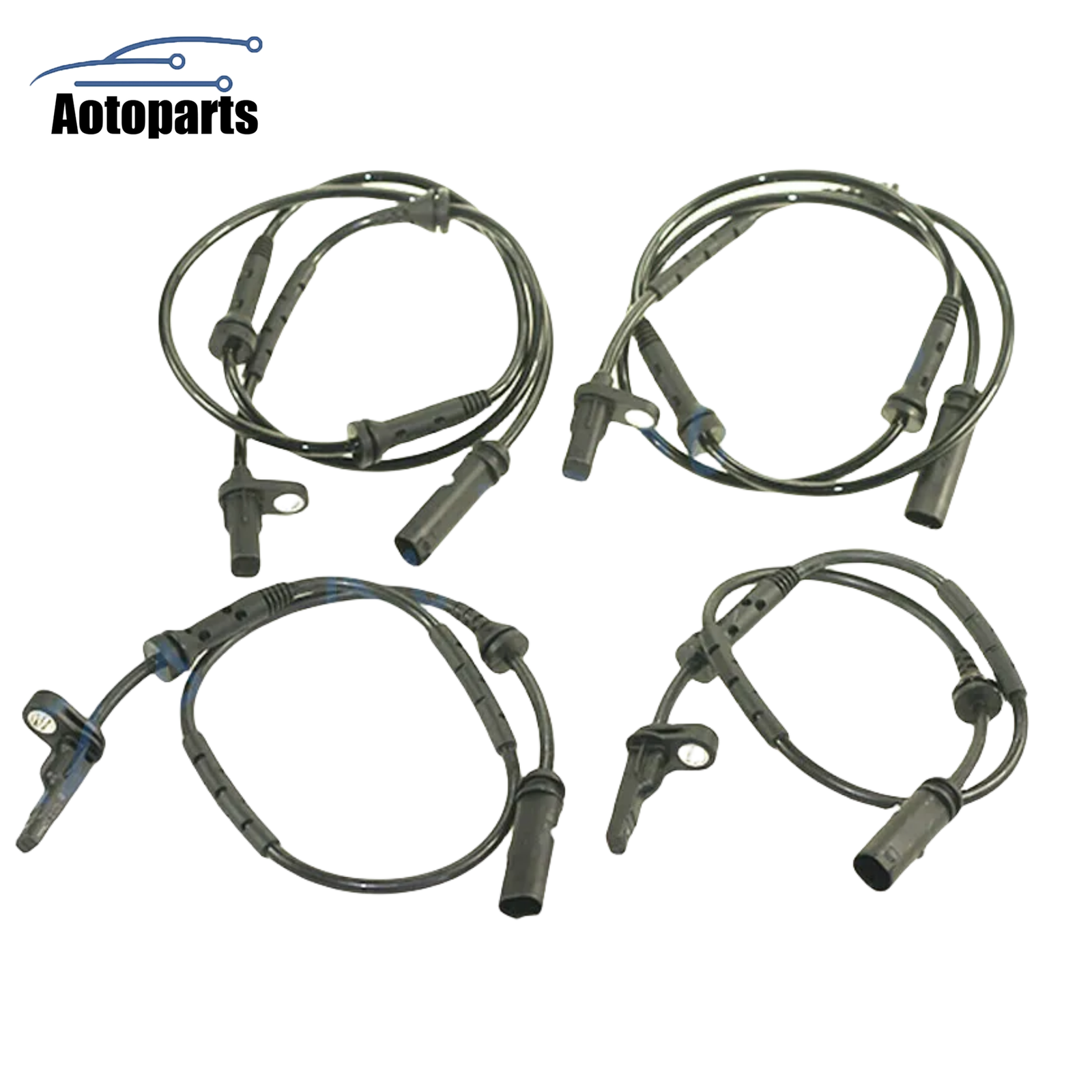 4Pcs Front & Rear LH / RH ABS Wheel Speed Sensor For BMW X3 X4 F25 ...