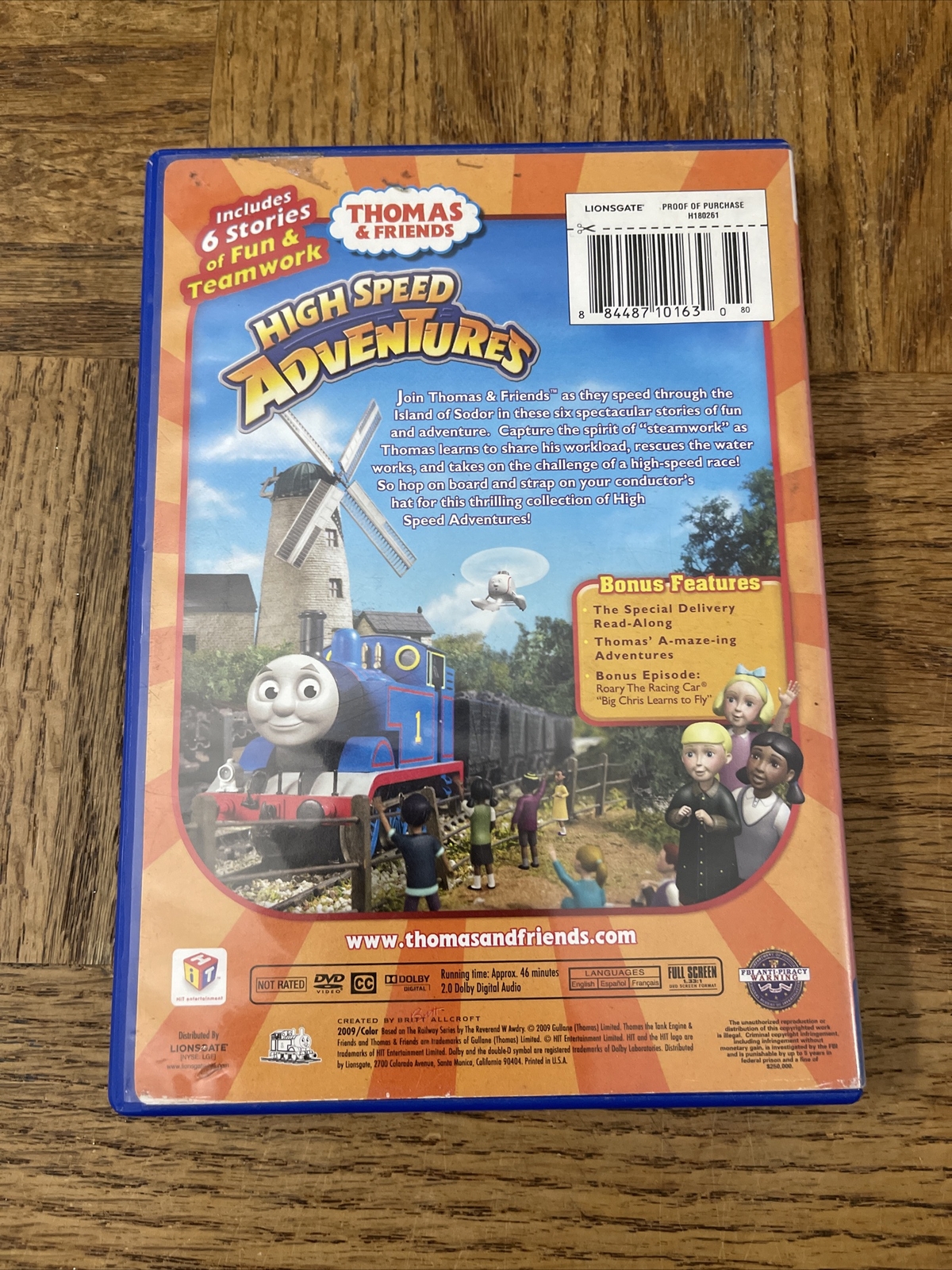 Thomas And Friends High Speed Adventures DVD 884487101630| eBay