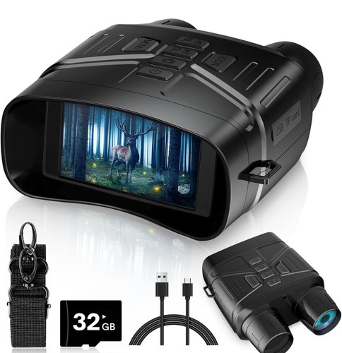 36 MP Night Vision Goggles 4k UHD w/32 GB TF Card Black | eBay