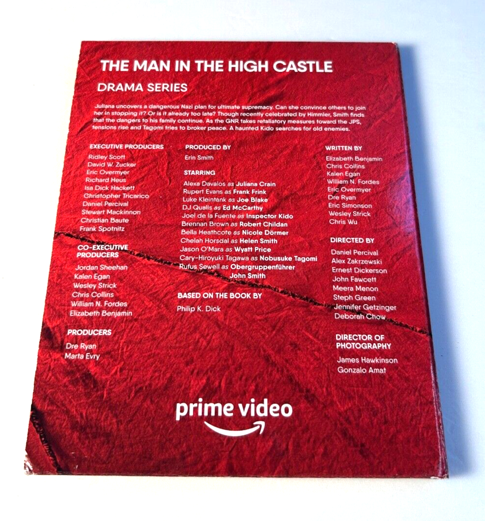 THE MAN IN THE HIGH CASTLE Season 3 2018 Amazon FYC (4 DVDs/10 Eps ...