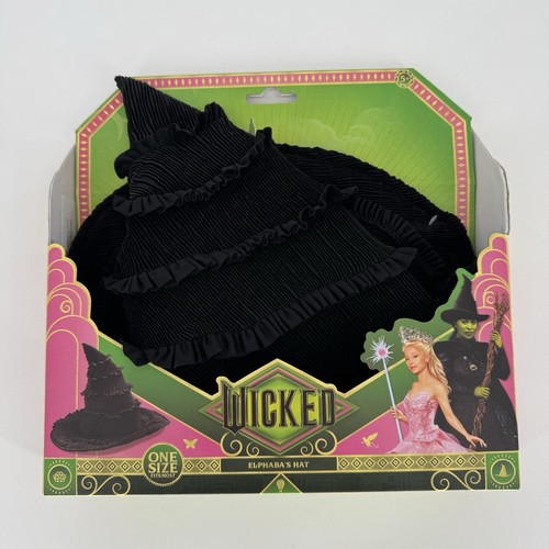 Wicked Elphaba's Hat The Noble Collection Official New One Size Fits ...