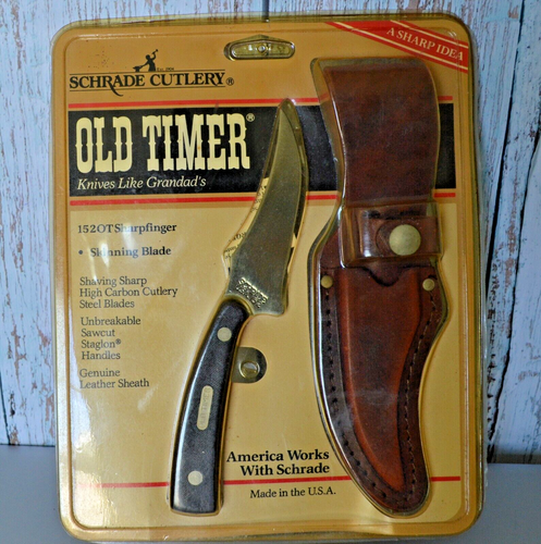 Vintage Schrade Old Timer USA 152OT NOS In Original Blister Pack ...