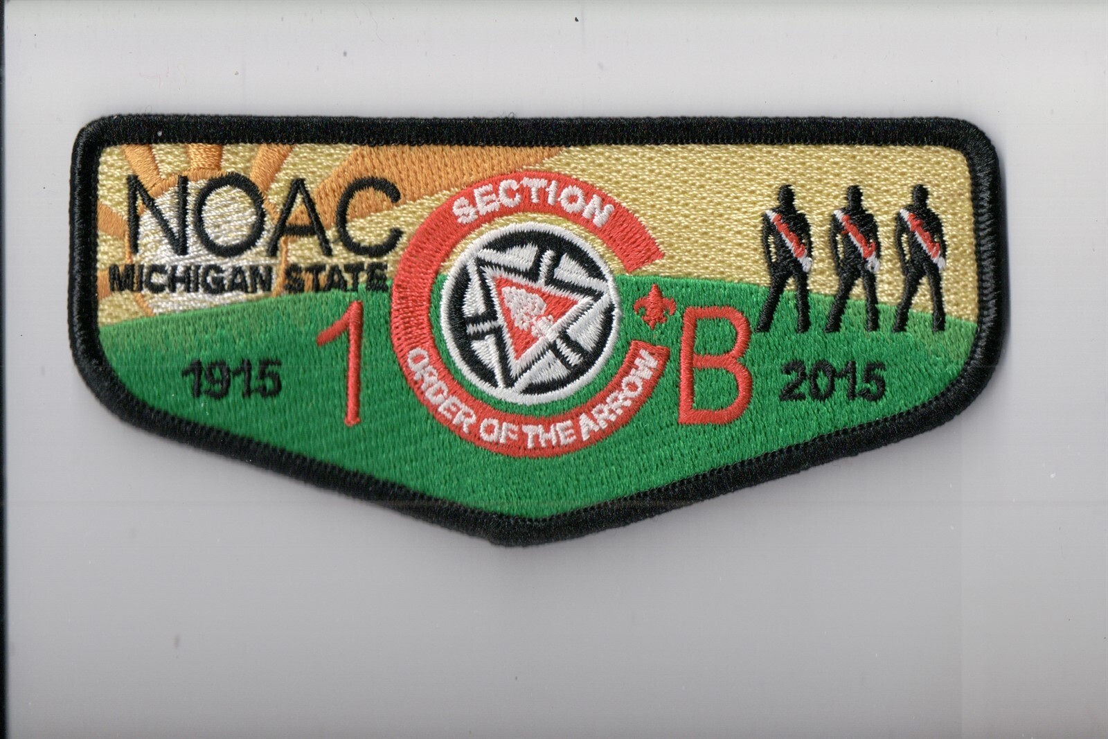 2015 National Order Of the Arrow Conference NOAC Section 1-B OA flap (KY) | eBay