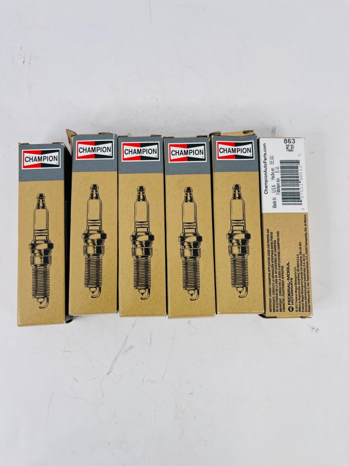 Genuine OEM Champion RCJ8Y Spark Plug 863 Pack of 6 | eBay