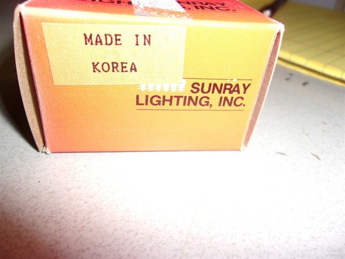 NEW SunRay Lighting 1503 Light Bulb Lamp *FREE SHIPPING* | eBay