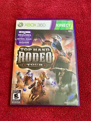 Top Hand Rodeo Tour For Xbox 360 Kinect | eBay