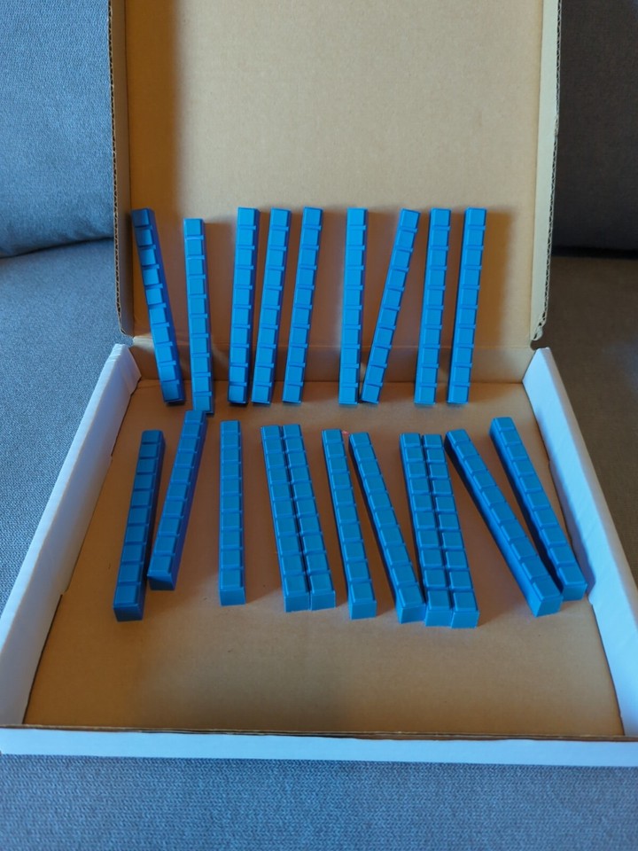 Math U See Manipulatives Integer Block Kit Set 85 Pieces | eBay